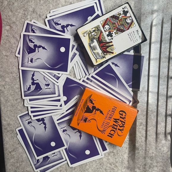 gypsy | Other | Vintage Gypsy Witch Playingcards | Poshmark